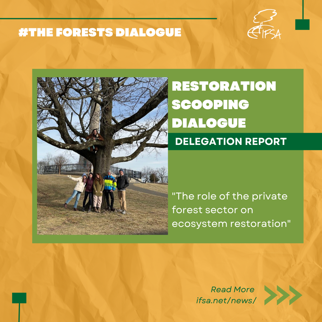 Delegation Report TFD Restoration Scoping Dialogue IFSA